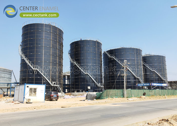 持続可能なエネルギーの革新:バイオガスの生産のためのPVC膜ガスホルダーを持つボルト鋼アナエロビック原子炉