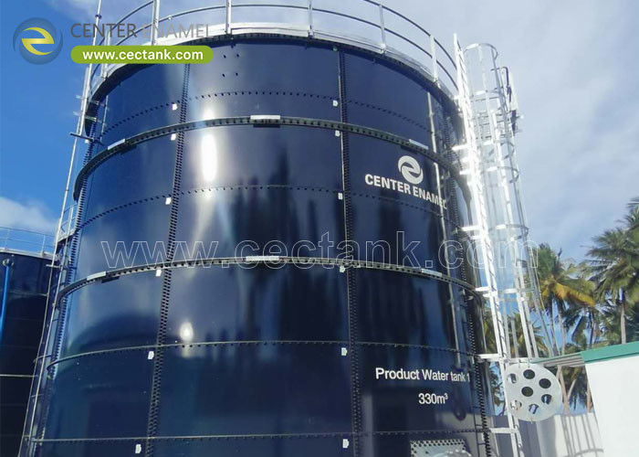 AWWA D103-09 規格の工業用水貯蔵タンク